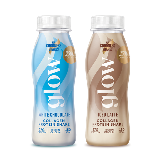 New Glow Collagen Protein Shake | 250ml 12-Pack – For Goodness Shakes
