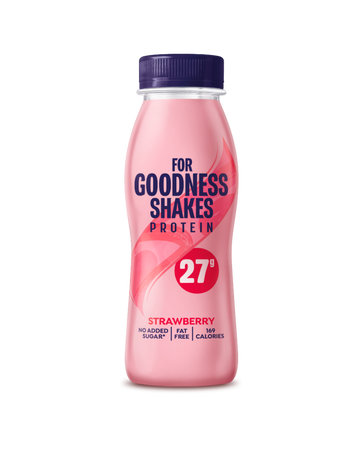 New 27G Protein Shakes | 250ml 12-Pack | For Goodness Shakes