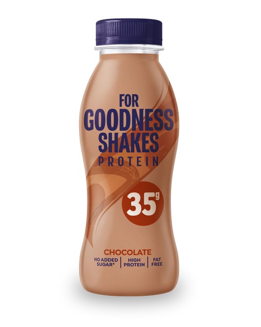 New 35G Protein Shakes | 330ml 8-Pack | For Goodness Shakes