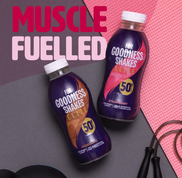 New Glow Collagen Protein Shake | 250ml 12-Pack – For Goodness Shakes