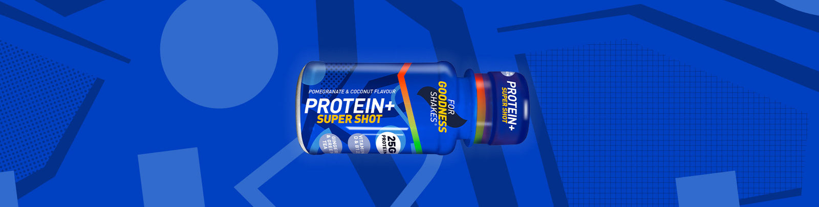 Protein Shots | Super Shot Drink | 12-Pack | For Goodness Shakes